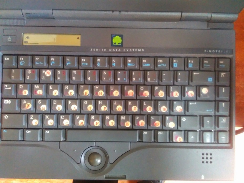 Обзор ноутбука Zenith Z-Note Flex