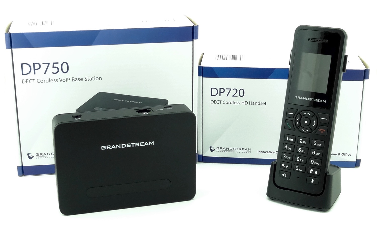 Обзор нового DECT IP телефона Grandstream DP750-DP720