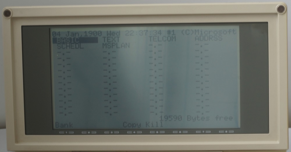 Ноутбук Tandy TRS-80 model 200