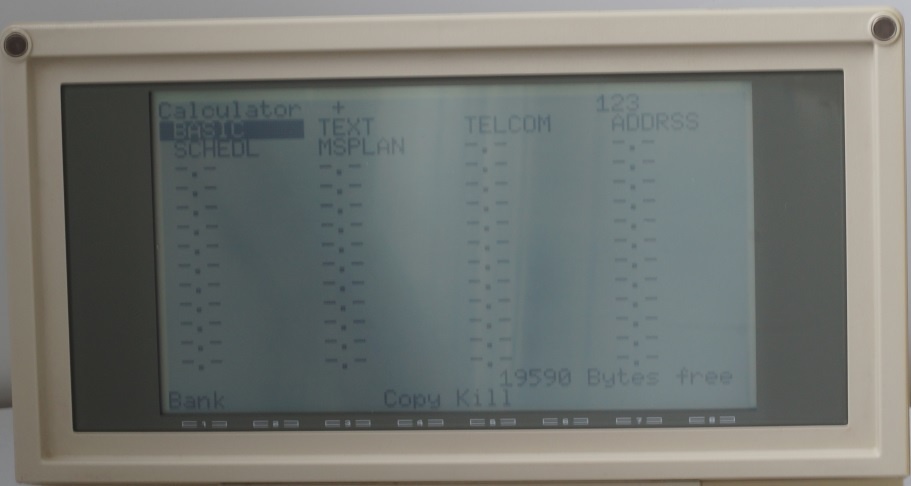 Ноутбук Tandy TRS-80 model 200
