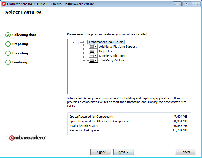 Возможности C++ Builder 10.1 Berlin Starter