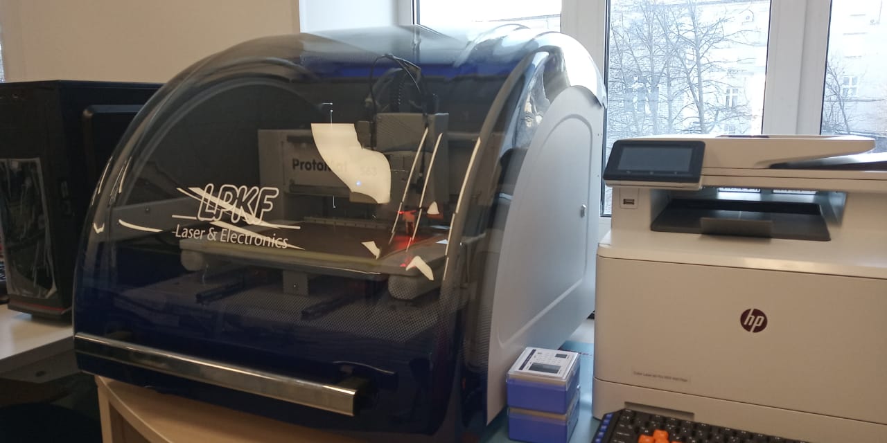 LPKF ProtoMat S63. Мыши плакали, кололись, но… продолжали фрезеровать ...